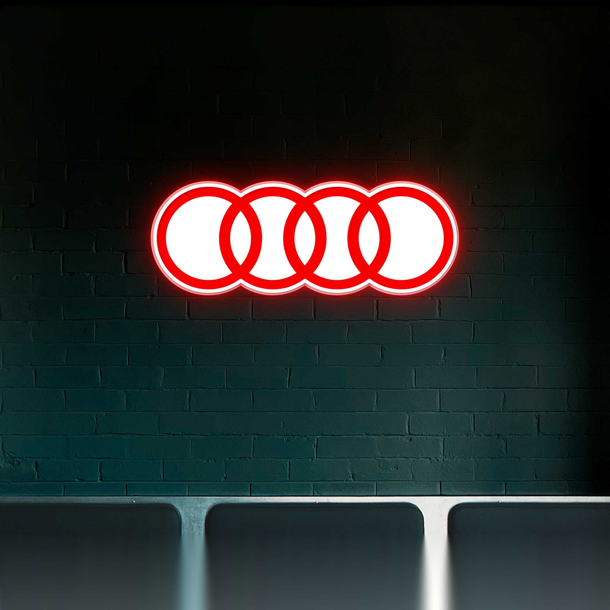 Audi neon acrylic – Metalsteelalu