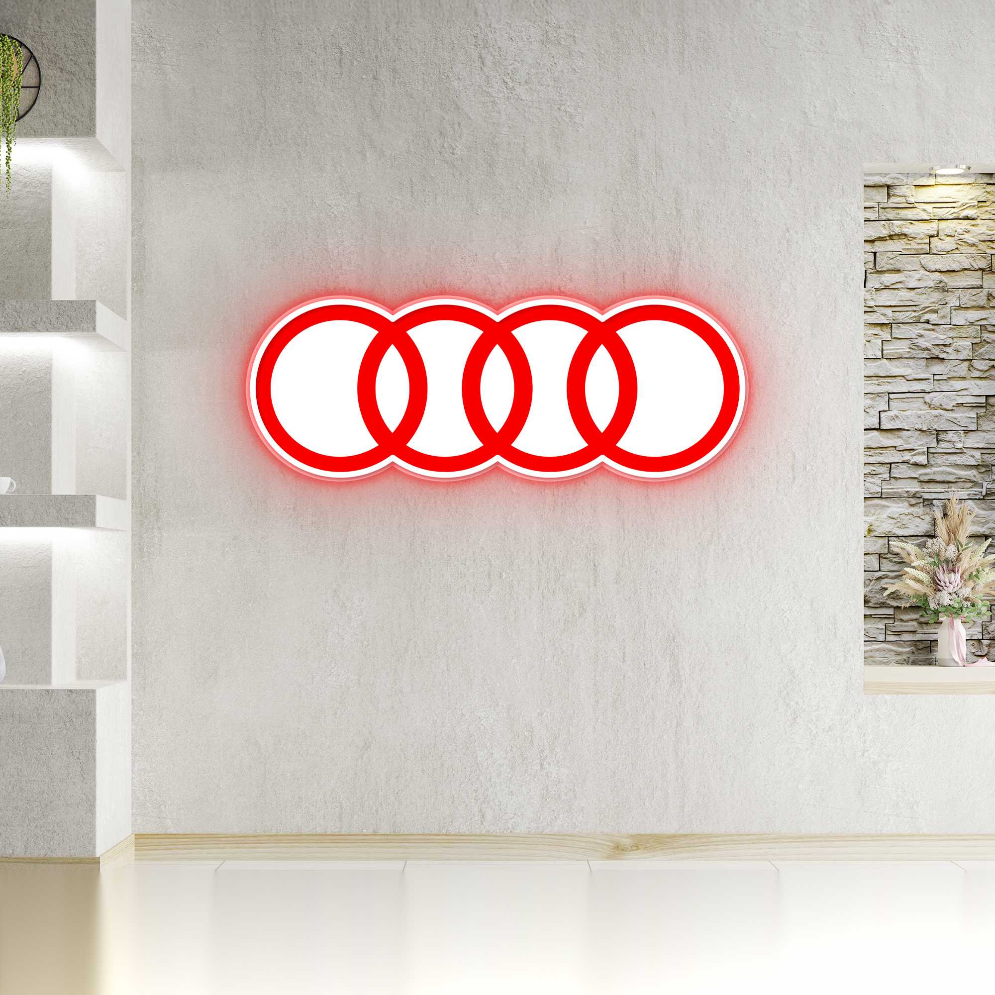 Audi neon acrylic – Metalsteelalu