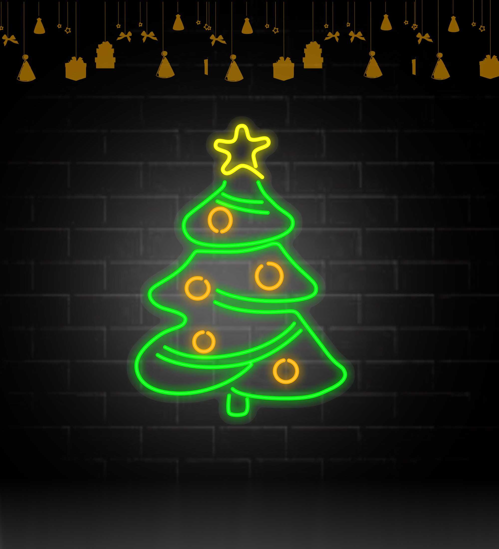Christmas Tree Neon Signs Christmas Led Signs – Metalsteelalu