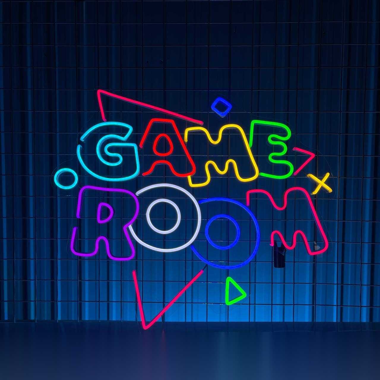 Game Room Neon Sign Game Store Signboard Home Decor – Metalsteelalu