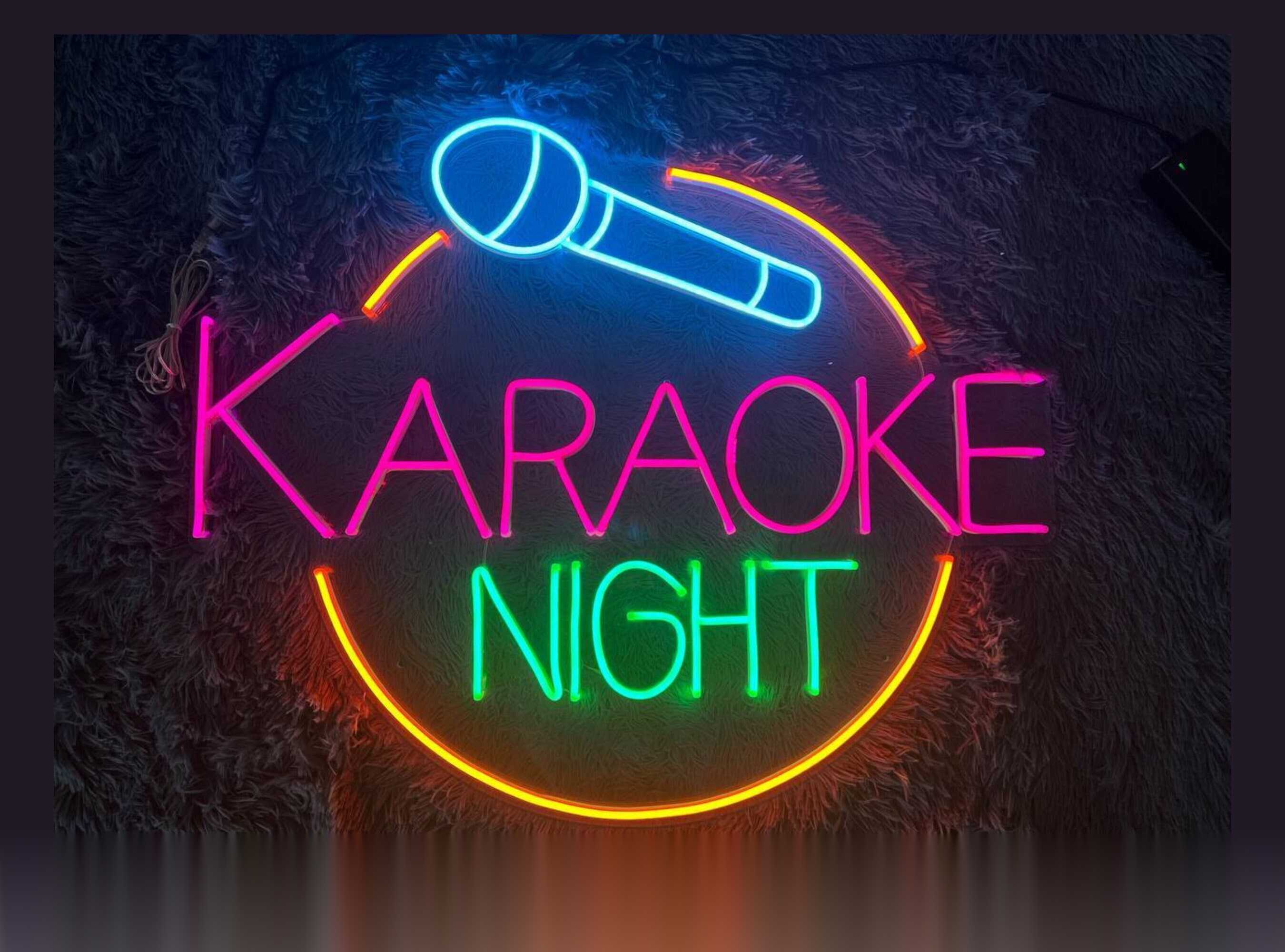 Karaoke Neon Sign – Metalsteelalu
