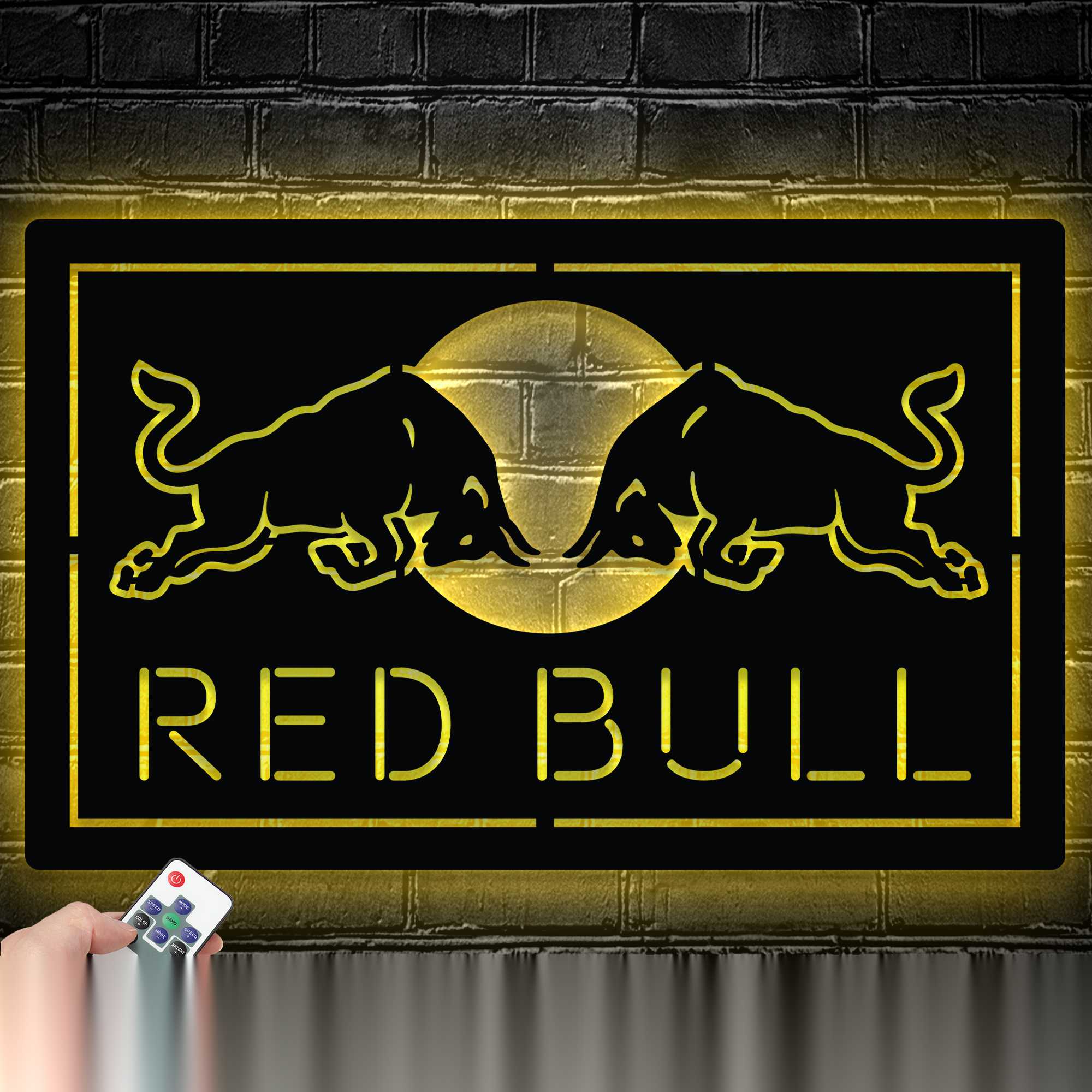 Red Bull Beer Horizontal Metal Signs – Metalsteelalu
