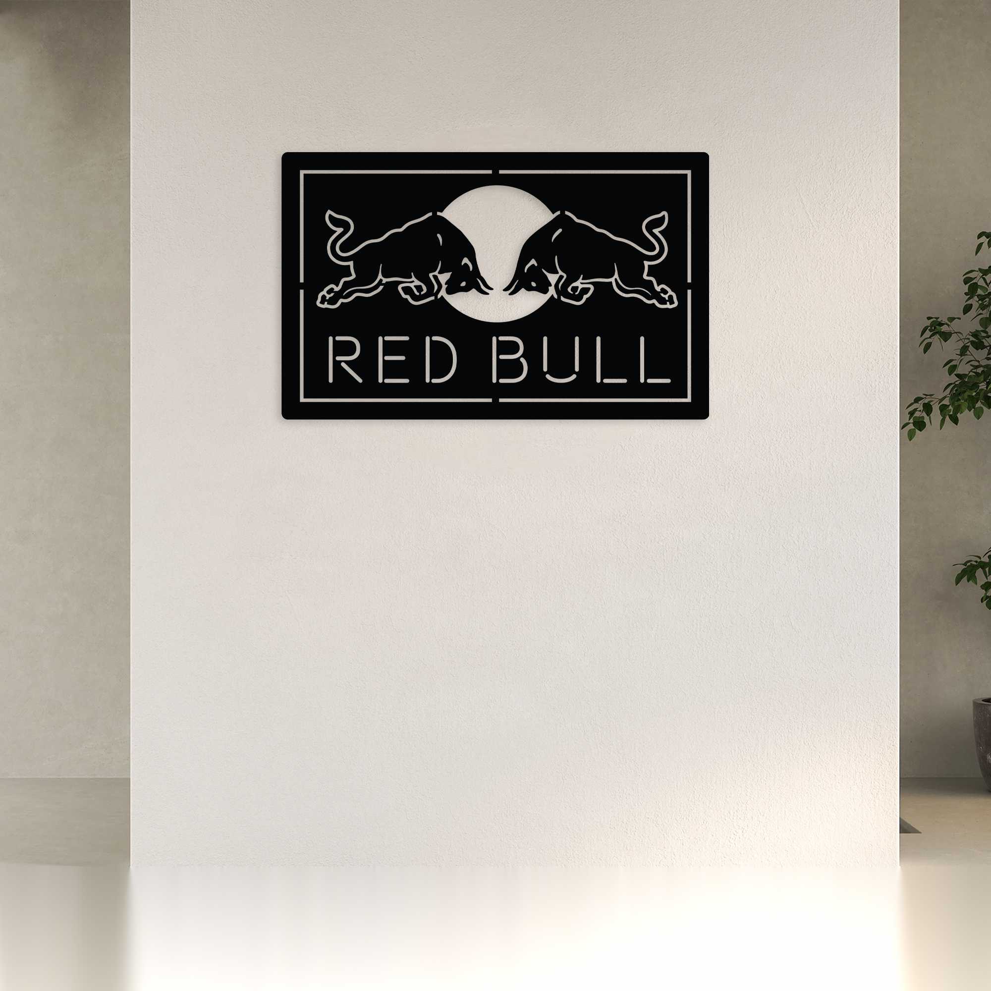 Red Bull Beer Horizontal Metal Signs – Metalsteelalu