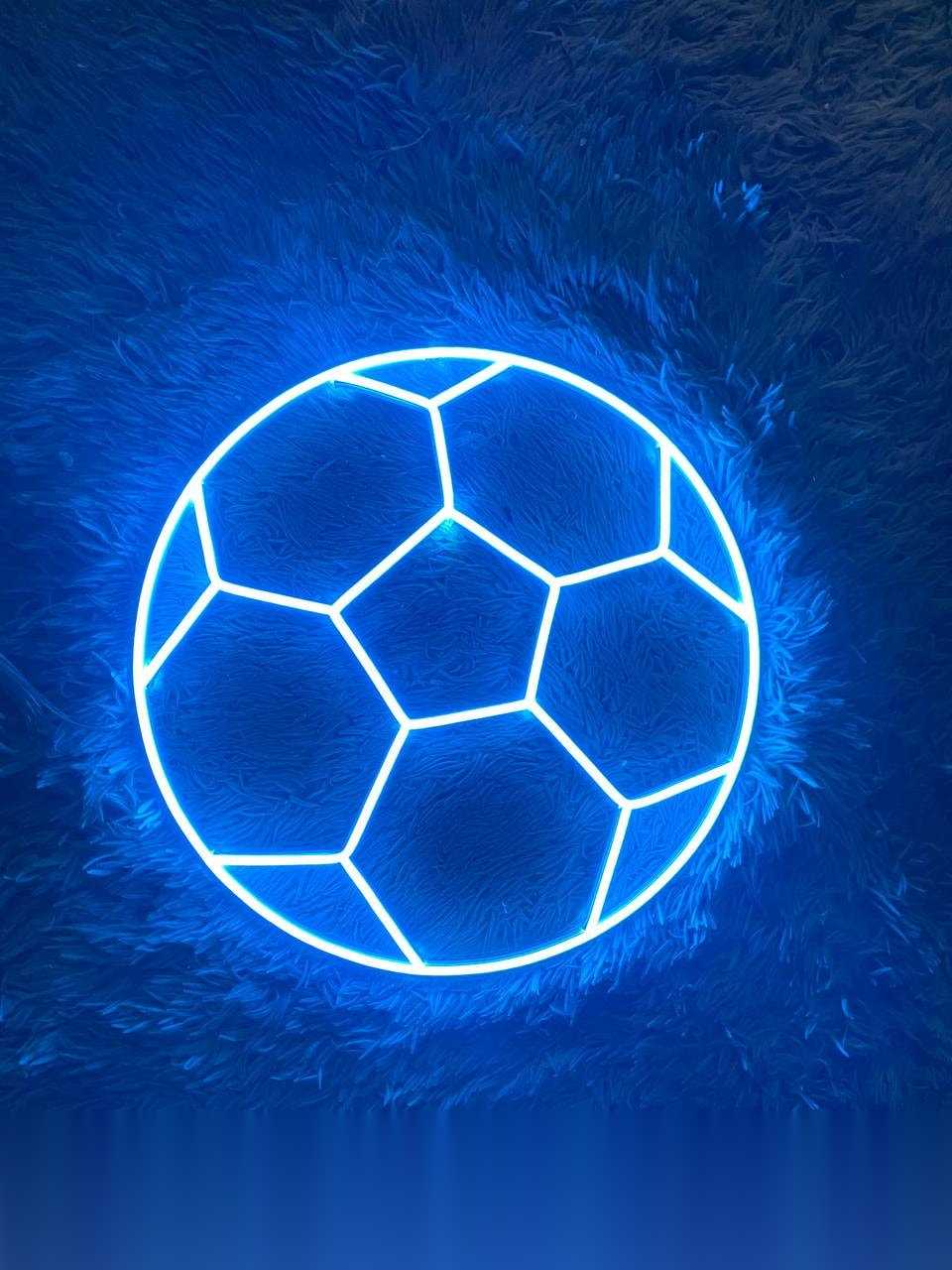 Soccer Ball Neon Signs Bedroom Decor – Metalsteelalu
